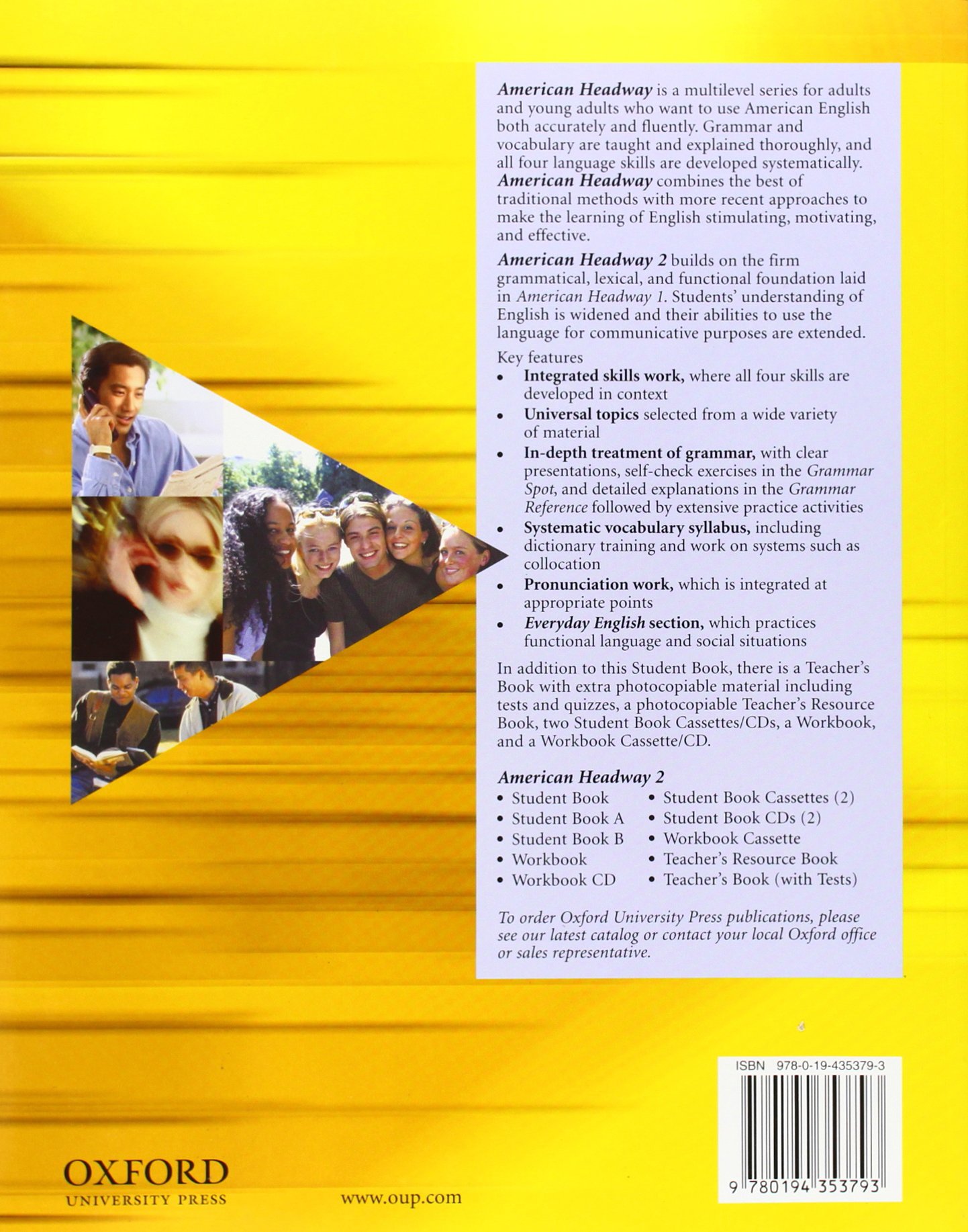 テキスト :: American Headway 2 SB 【英語教材】